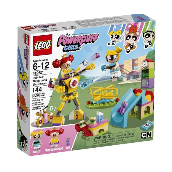Lego | Toys | Lego The Powerpuff Girls Bubbles Playground Showdown 4287 ...
